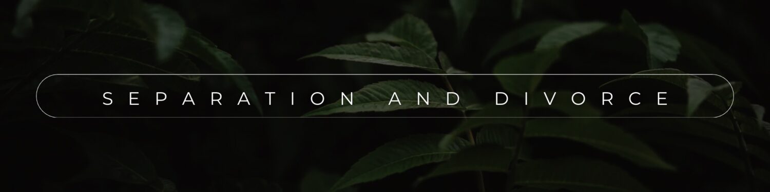 Separation & Divorce – Notre Dame Parish